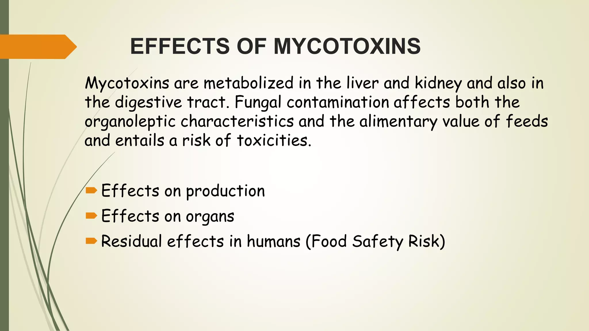 Mycotoxin in poultry feeds ppt | PPTX