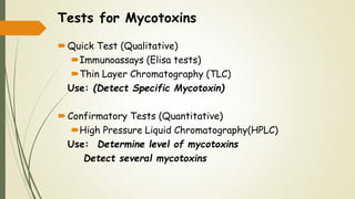 Mycotoxin in poultry feeds ppt | PPTX