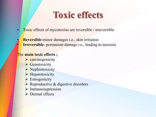 Mycotoxins | PPTX
