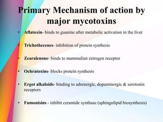 Mycotoxins | PPTX