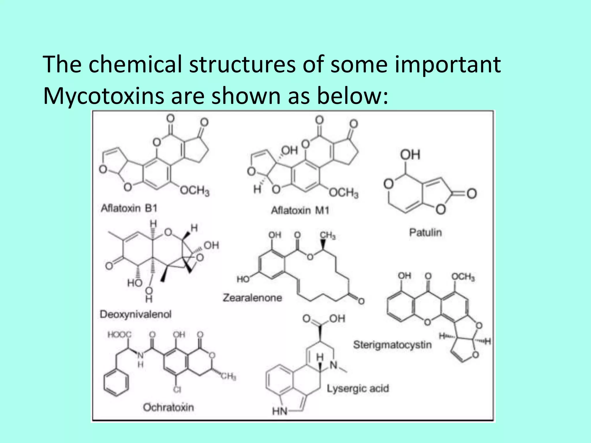 Mycotoxins Presentation | PPTX