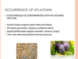 Mycotoxins (aflatoxin,Patulin | PPTX