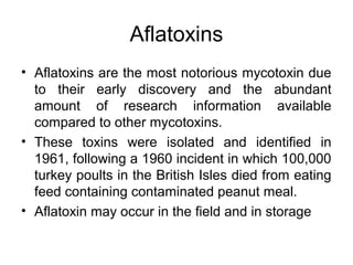Mycotoxins in feed grains and ingredients | PPT