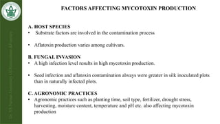 mycotoxins and it various types by manoj | PPT | Free Download