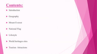 My country - Nepal | PPTX