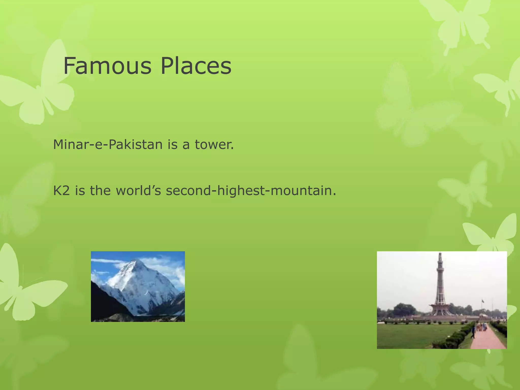 My country: Pakistan | PPTX