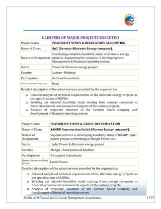Myc profile for Power sector Projects | PDF