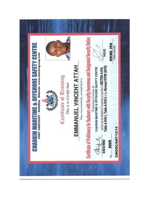 My credentials | PDF