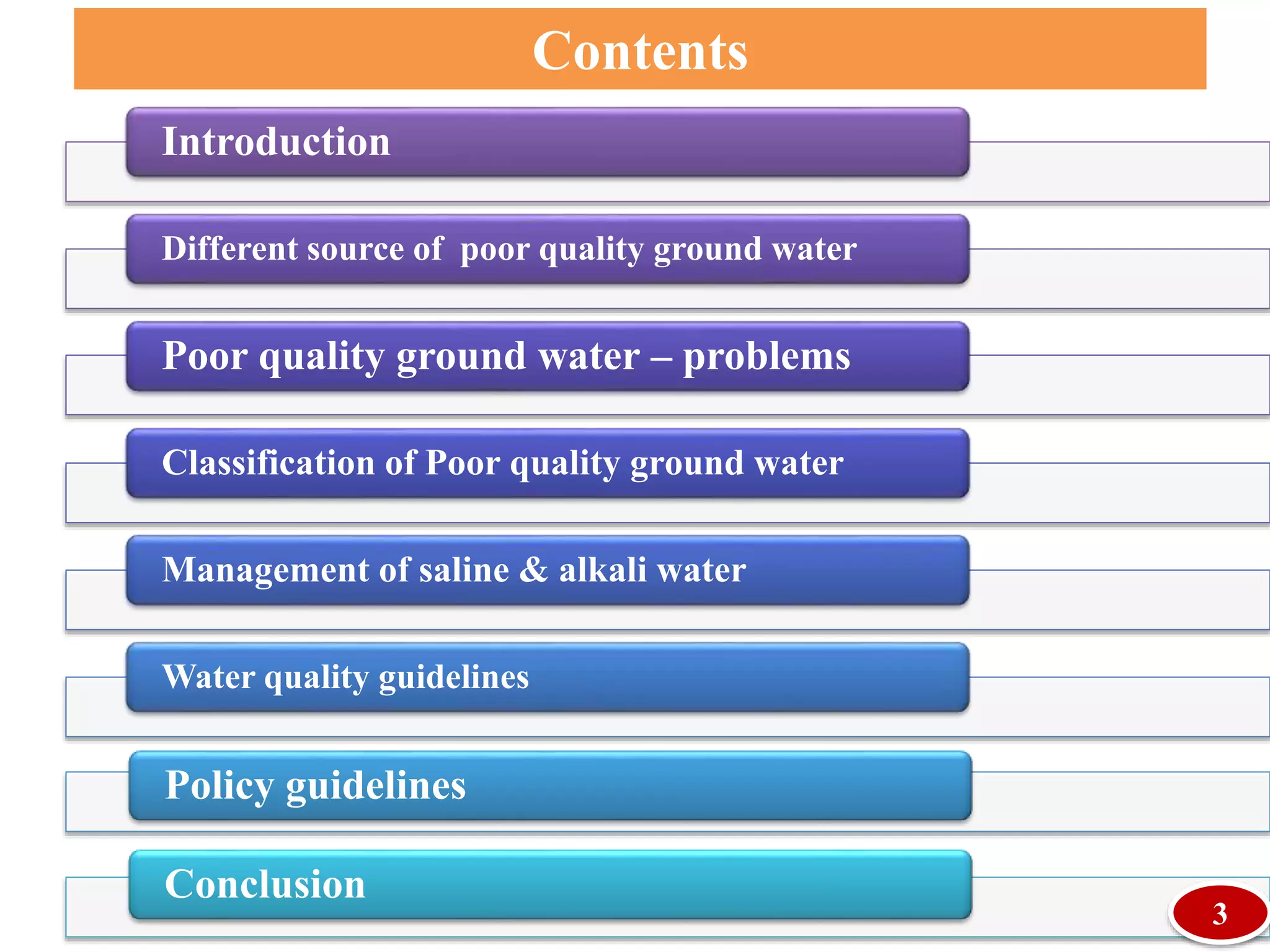 Management Options and Policy Guidelines for Use of Poor Quality Ground ...