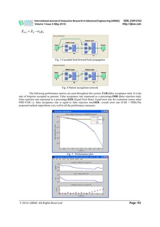 ENHANCED SIGNATURE VERIFICATION AND RECOGNITION USING MATLAB | PDF