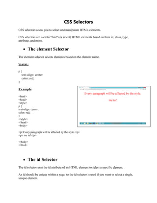 CSS notes | PDF