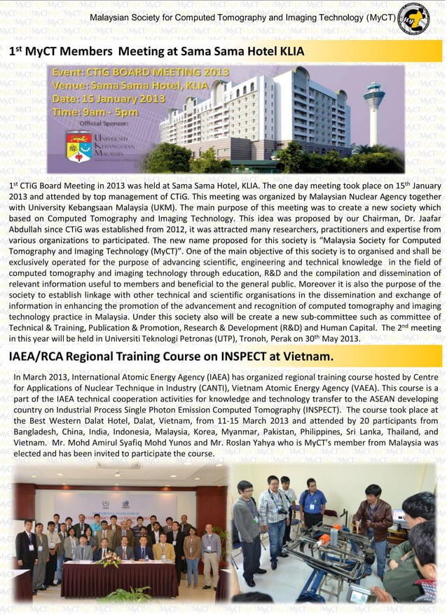 1st MyCT e-Newsletter | PDF