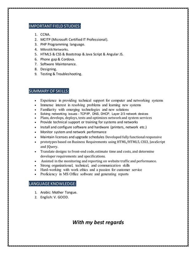 My cv | DOCX