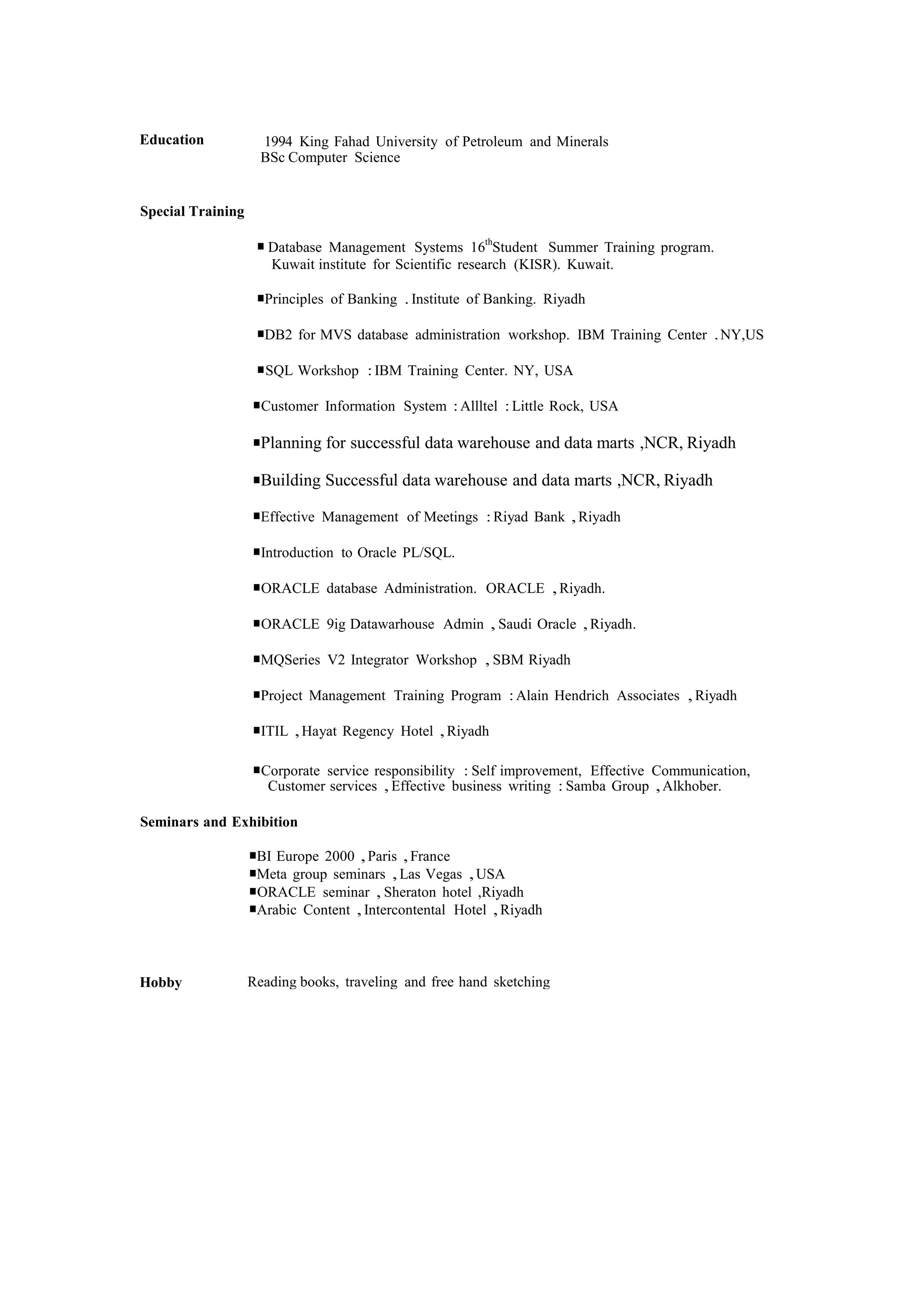 Resume : Mr. Anwar Ali | PDF