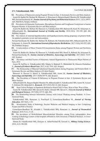 Mohammad Hossein YektaKooshali CV last modified 10.09.2019