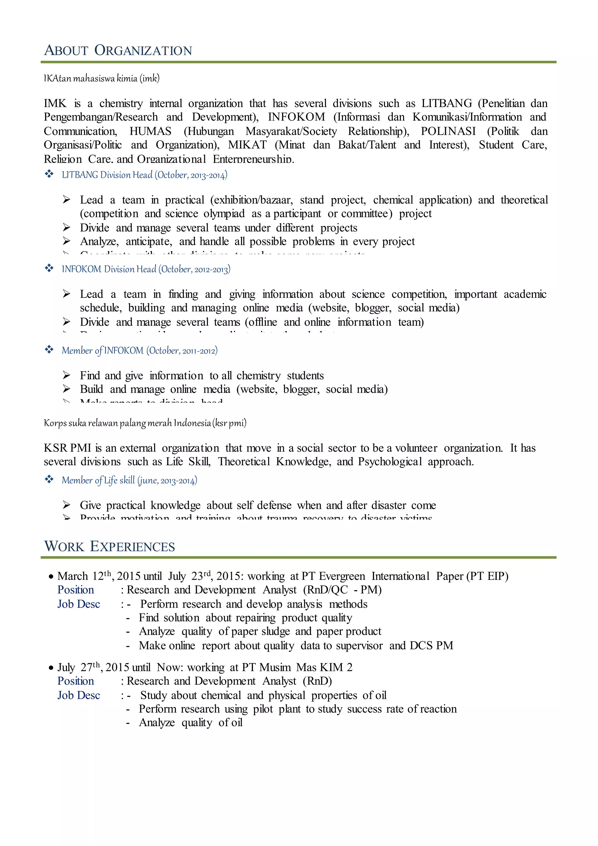 My Professional CV - Suman Raj, S.si