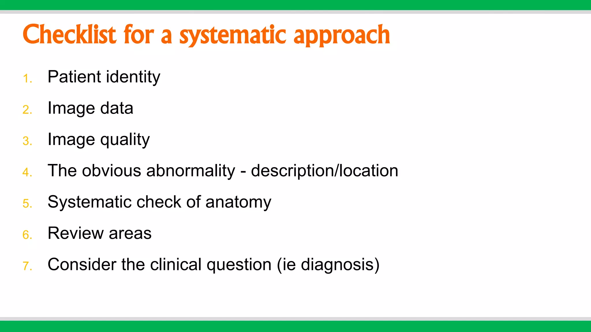 Chest X-ray: Basics | PPTX