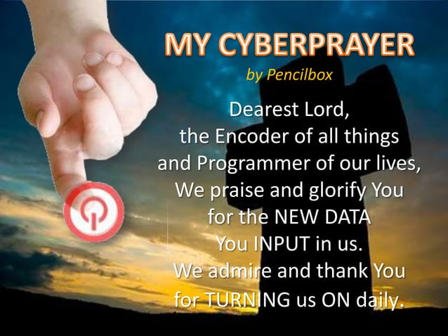 My cyber prayer | PPSX