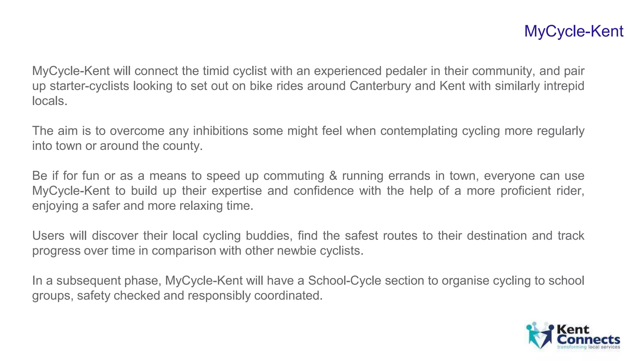 MyCycle Kent | PPTX