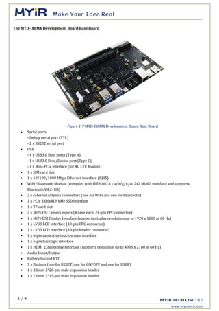Development Board for NXP i.MX 8M Quad Application Processors | PDF