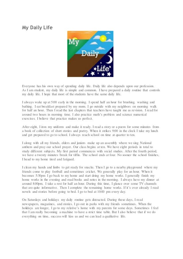 My daily life ebook157
