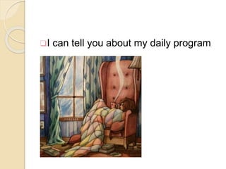 My daily program | PPT
