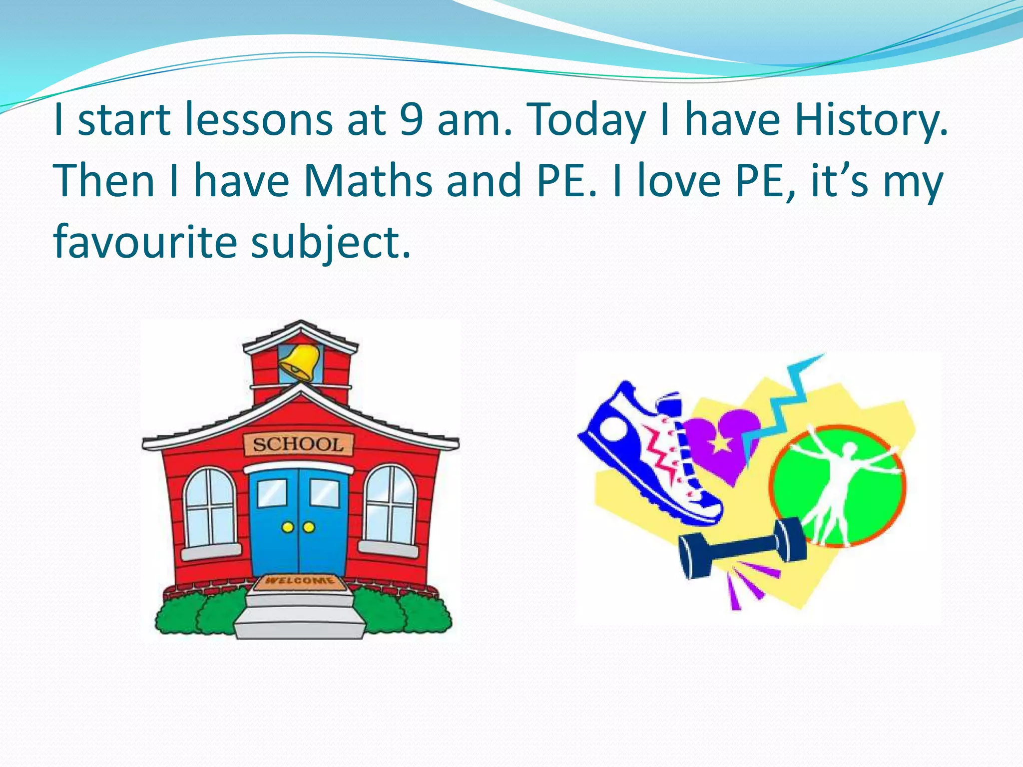 My daily routine | PPTX | Food & Drink