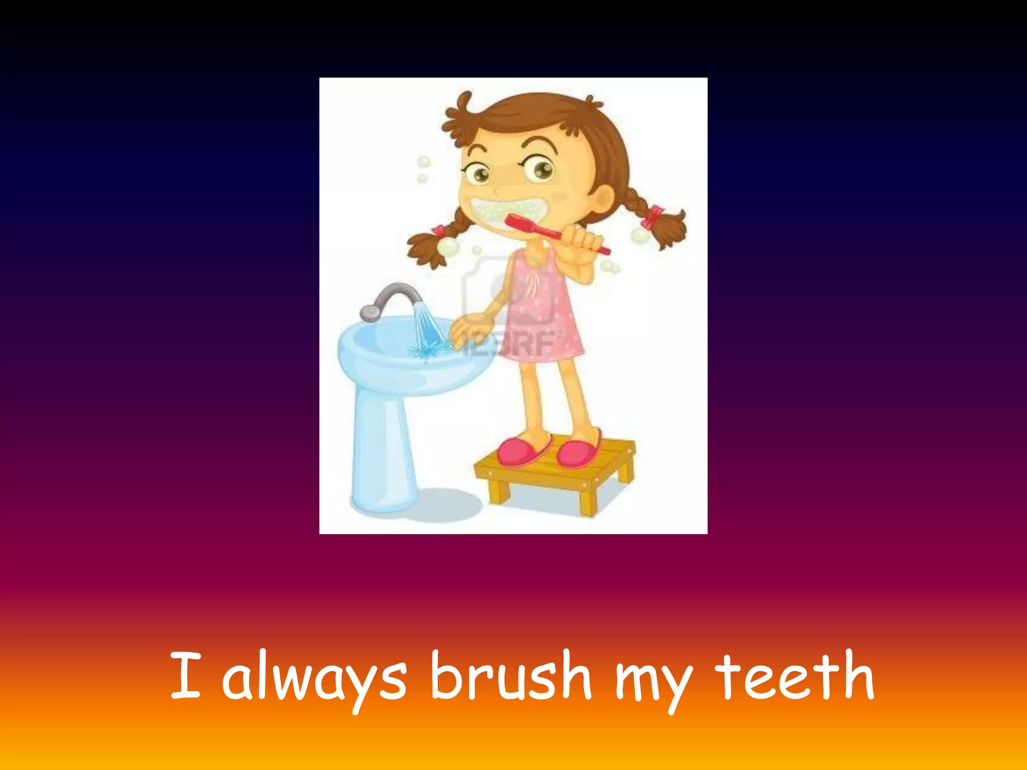 My daily routine | PPTX