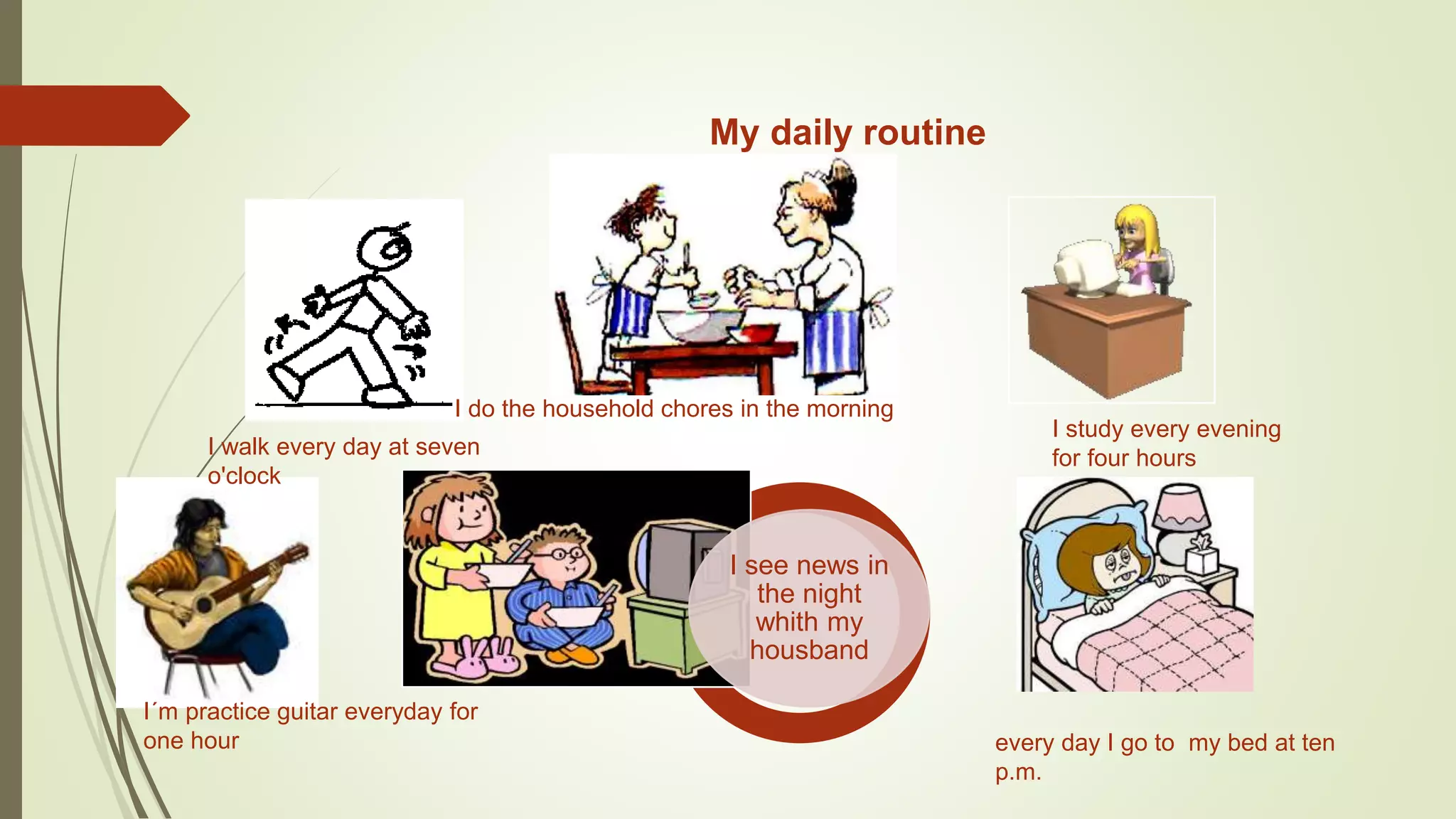 My daily routine | PPT