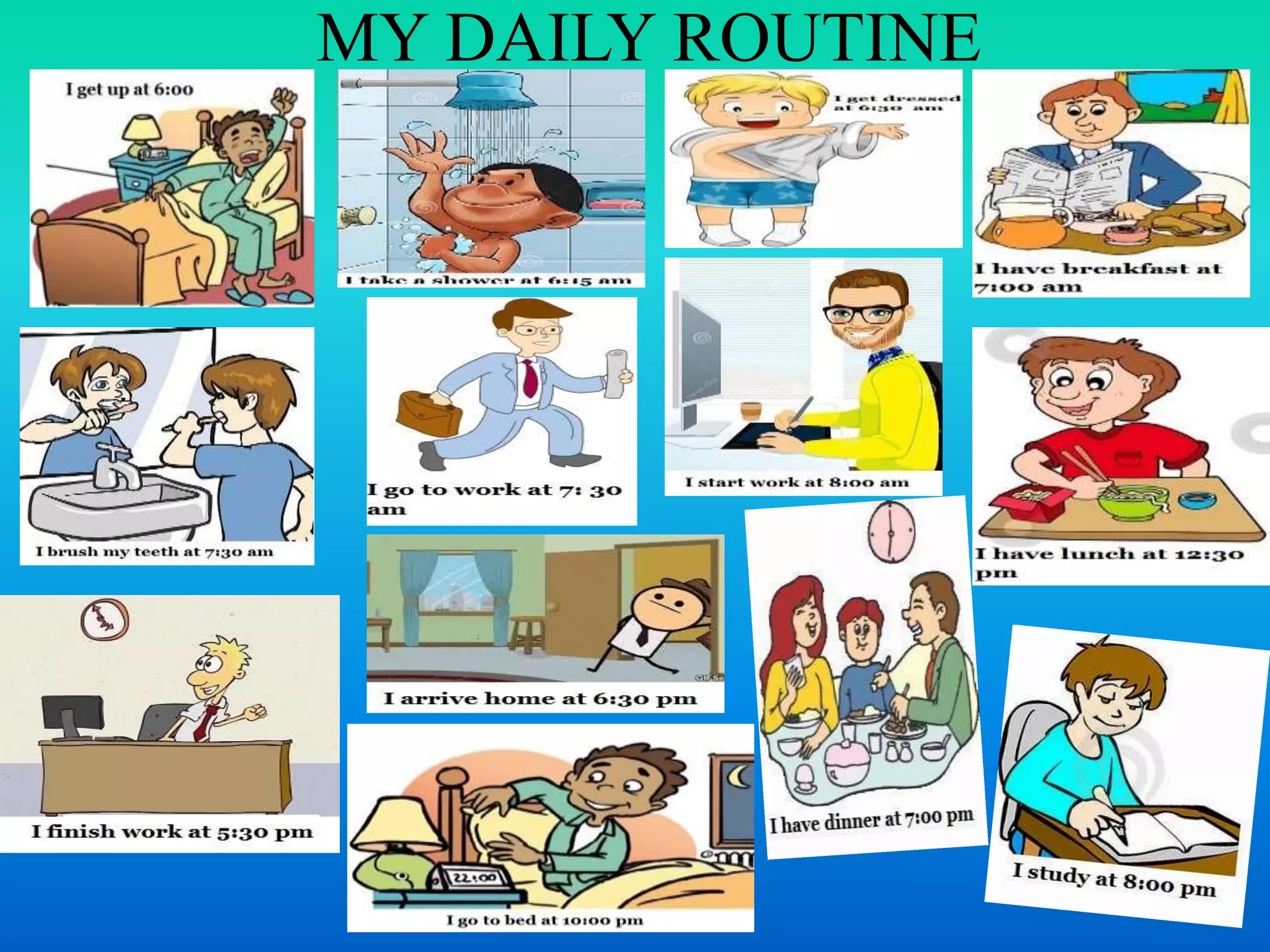 My daily routine | PPT
