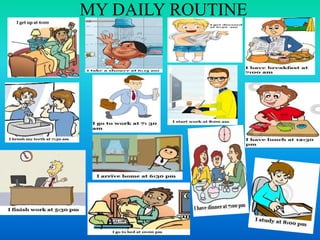 My daily routine | PPTX