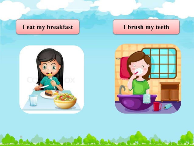 My daily routine | PPT