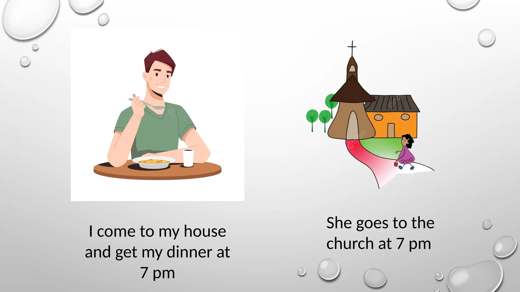 My daily routine.pptx consiste en una rutina diaria | PPTX