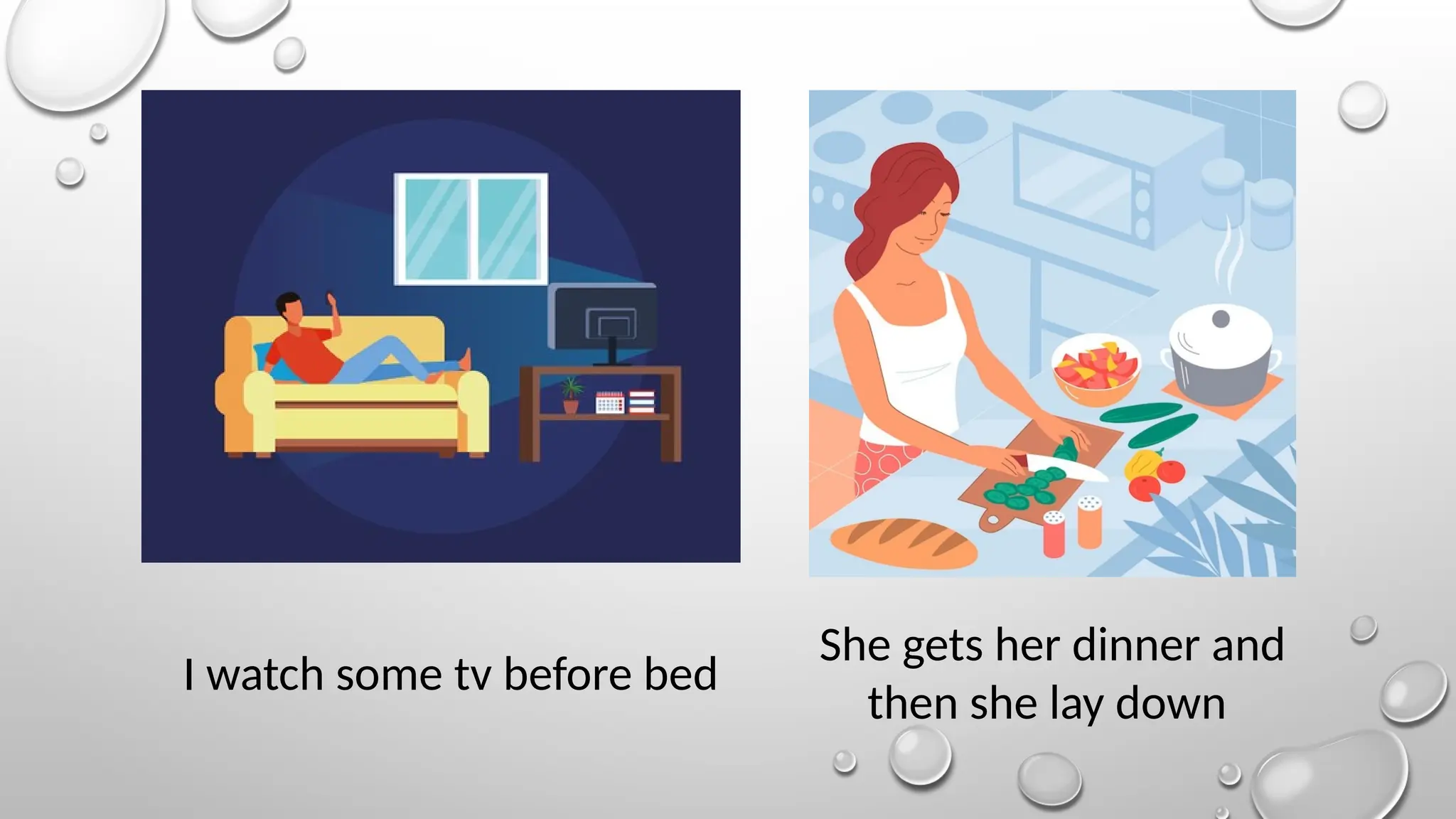 My daily routine.pptx consiste en una rutina diaria | PPTX