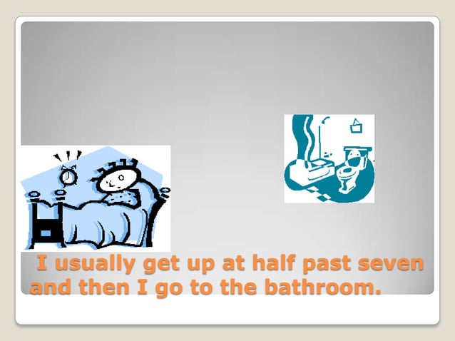 My daily routine by john adams | PPT