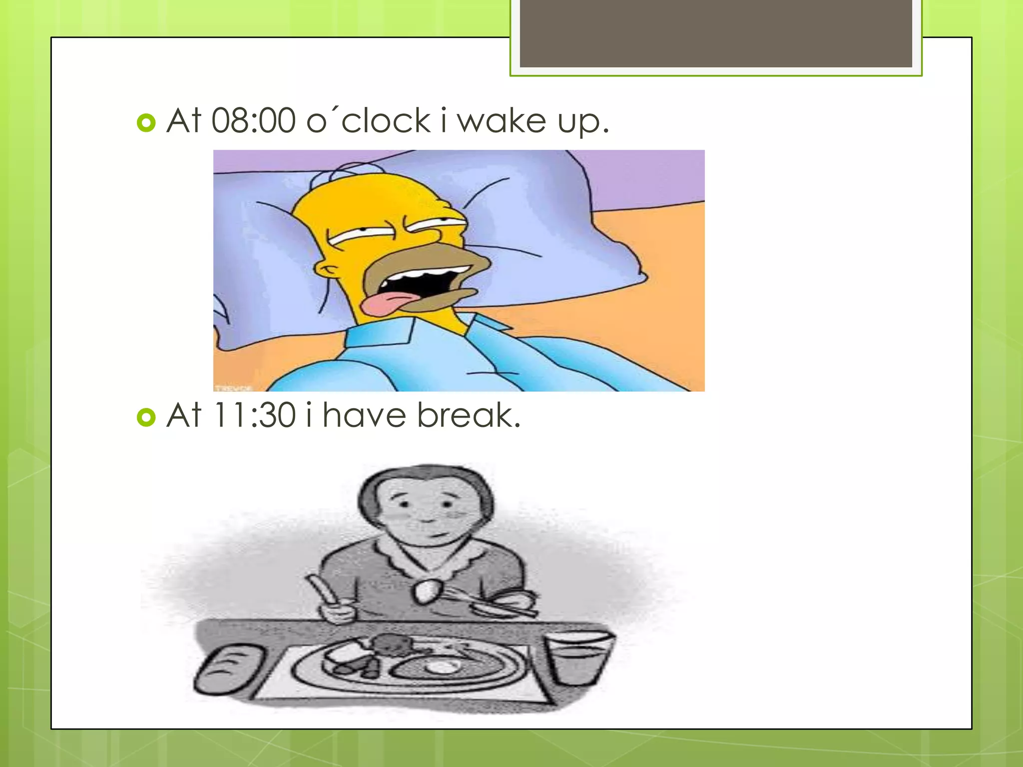 My dairy routine. | PPT