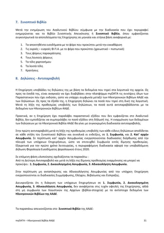 My data analytiki perigrafi leitourgias v0.6.20022020 | PDF
