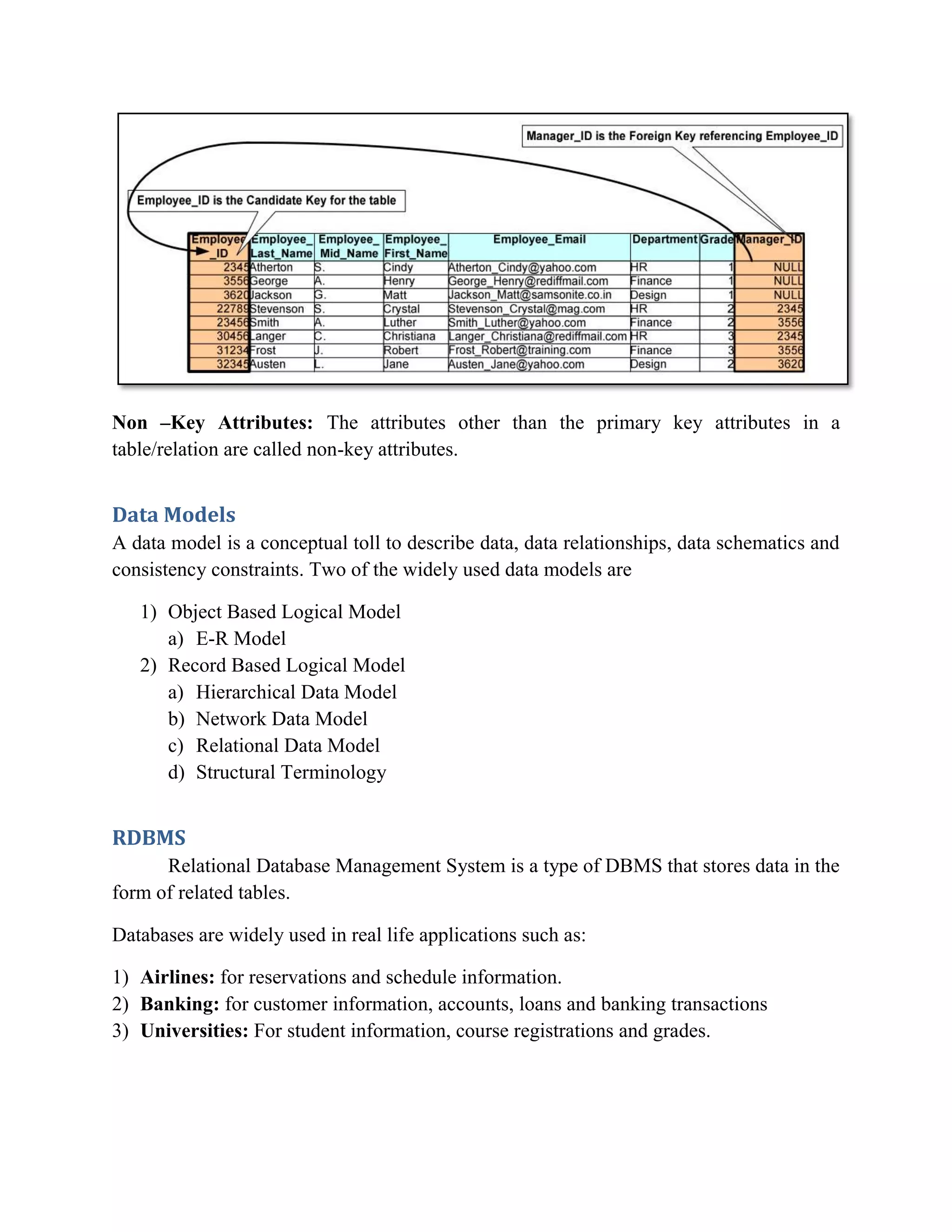 Database Concepts | PDF