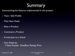 My database project | PPS