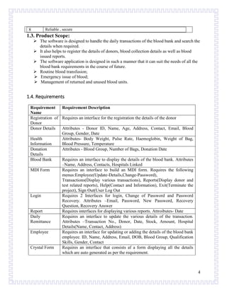 online Blood Bank management system | PDF