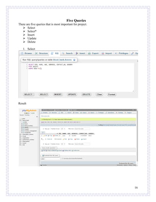 online Blood Bank management system | PDF