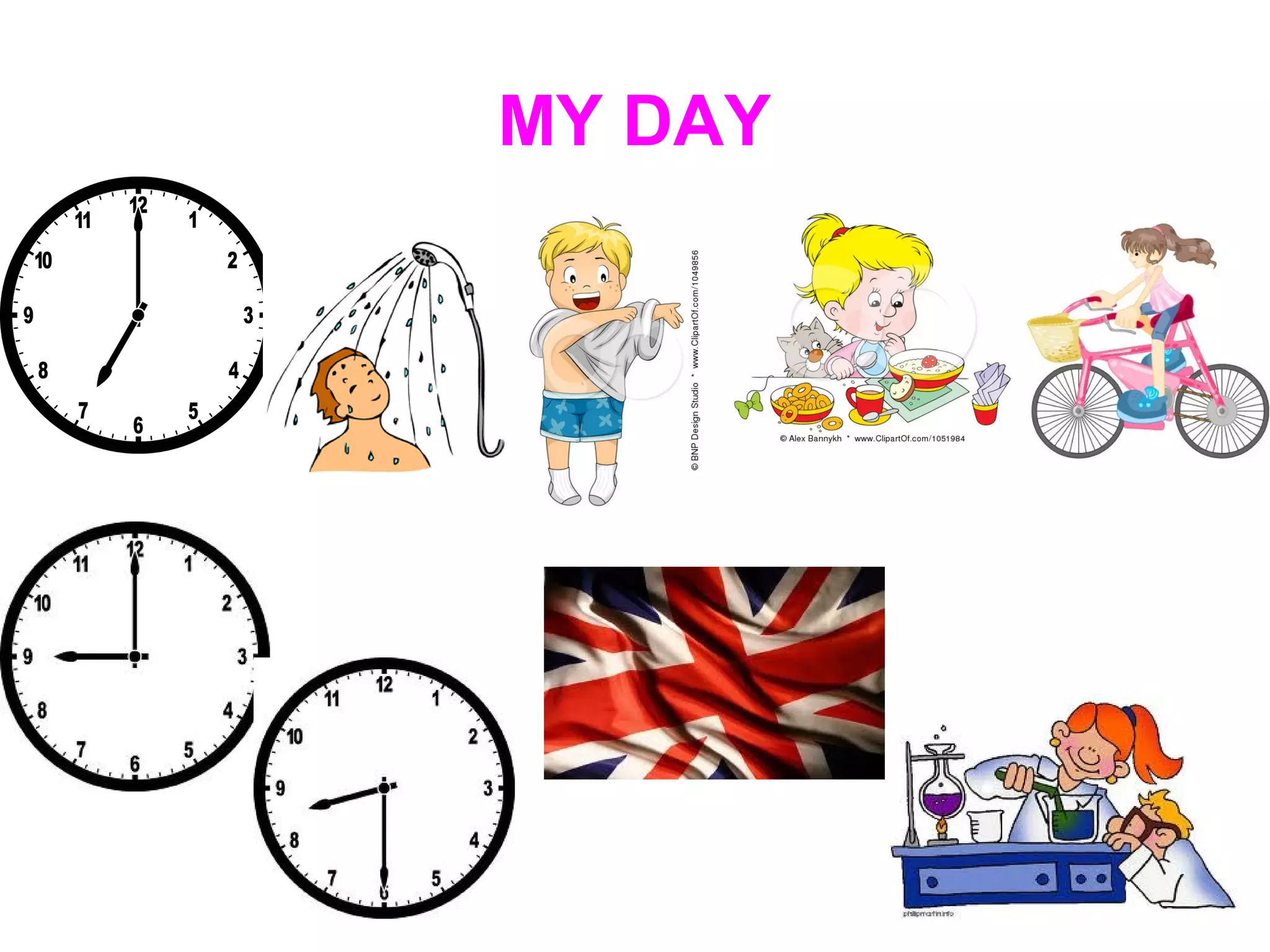 My day my week oral presentation | PPT