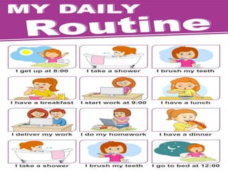 My daily routine | PPT