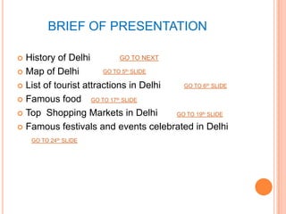 My delhi my city | PPTX