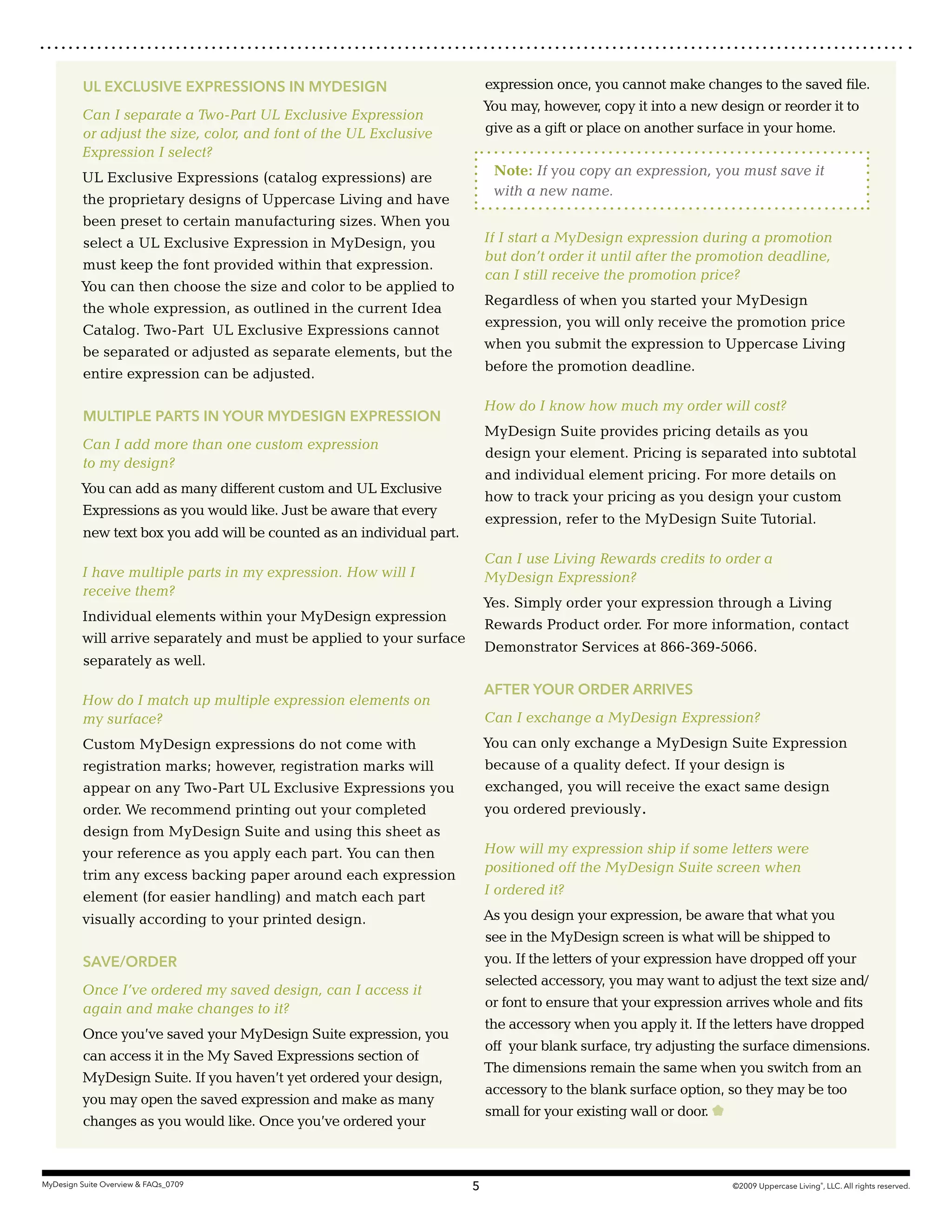 My design suite faq fonts and colours | PDF