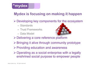 Mydex opentech2010 | PPT