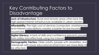 Bridging the Digital Divide: Addressing Inequality in Access and Skills ...