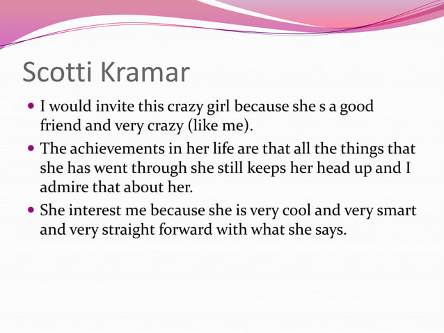 My dinner party | PPTX