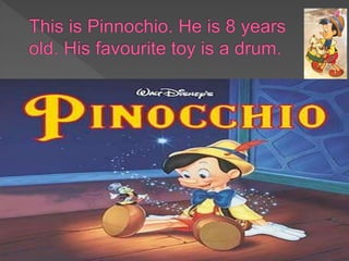 My disney friend Pinnochio | PPTX