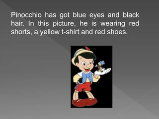 My disney friend Pinnochio | PPTX